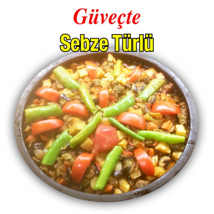 Güveçte Sebze Türlü - Perpa