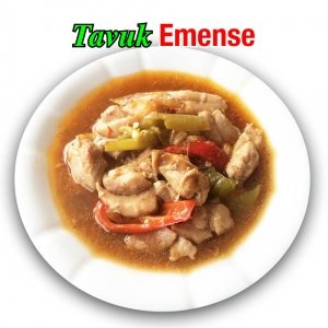 Tavuk Emense Demi Glace Soslu Jülyen Kesim - Perpa